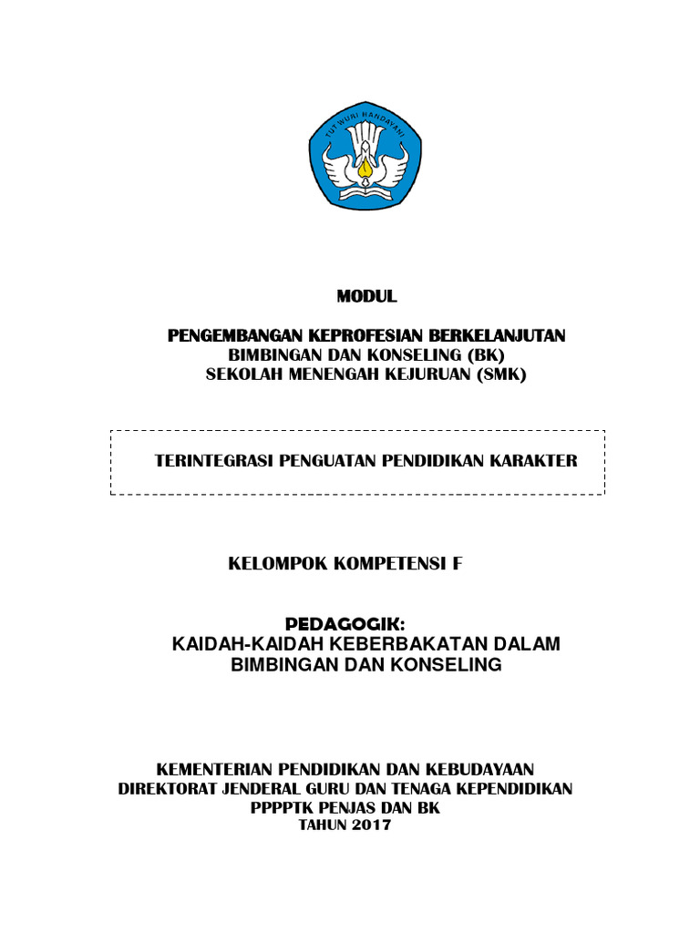 Modul PKB BK SMK KK F Pedagogik | PDF | Karier & Perkembangan | Bisnis