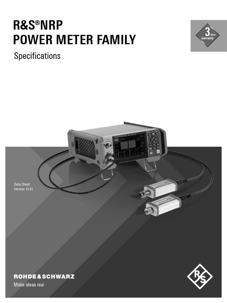 5 NRP Family Specification | PDF | Hertz | Mean