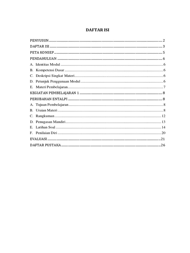 Modul Ajar - Termokimia | PDF