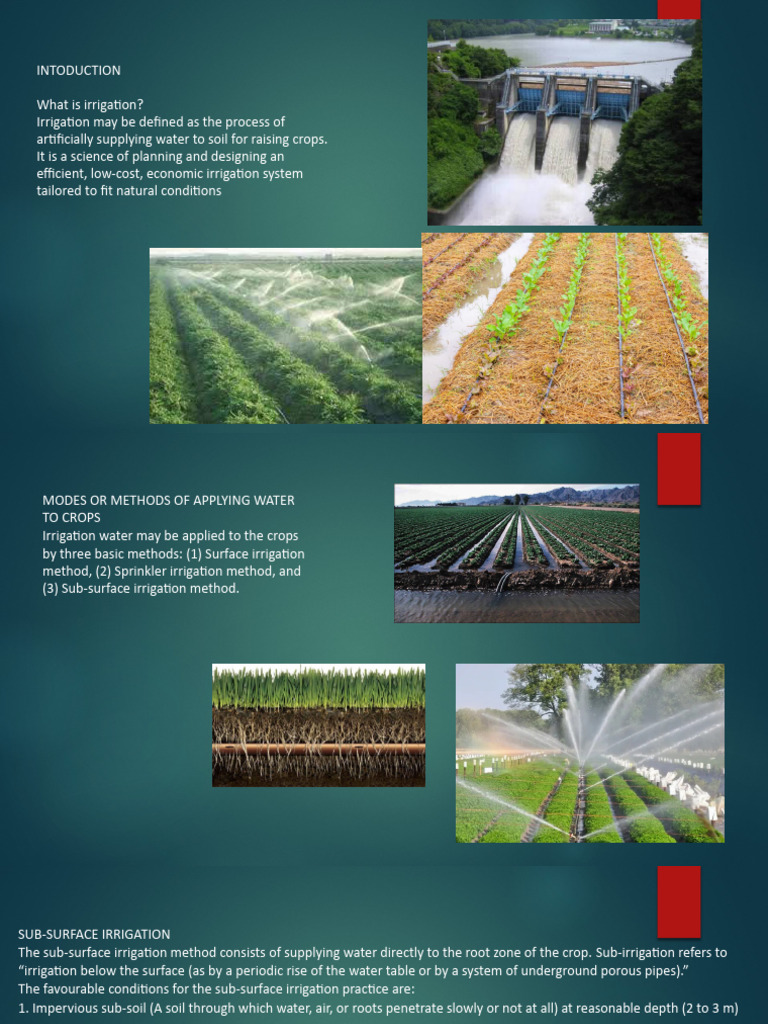 Hydrology | PDF | Irrigation | Soil