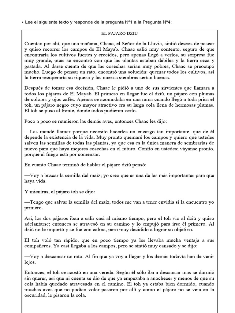 Textos-Simce-Cuarto Imprimir | PDF | Jeroglíficos egipcios | Antiguo Egipto