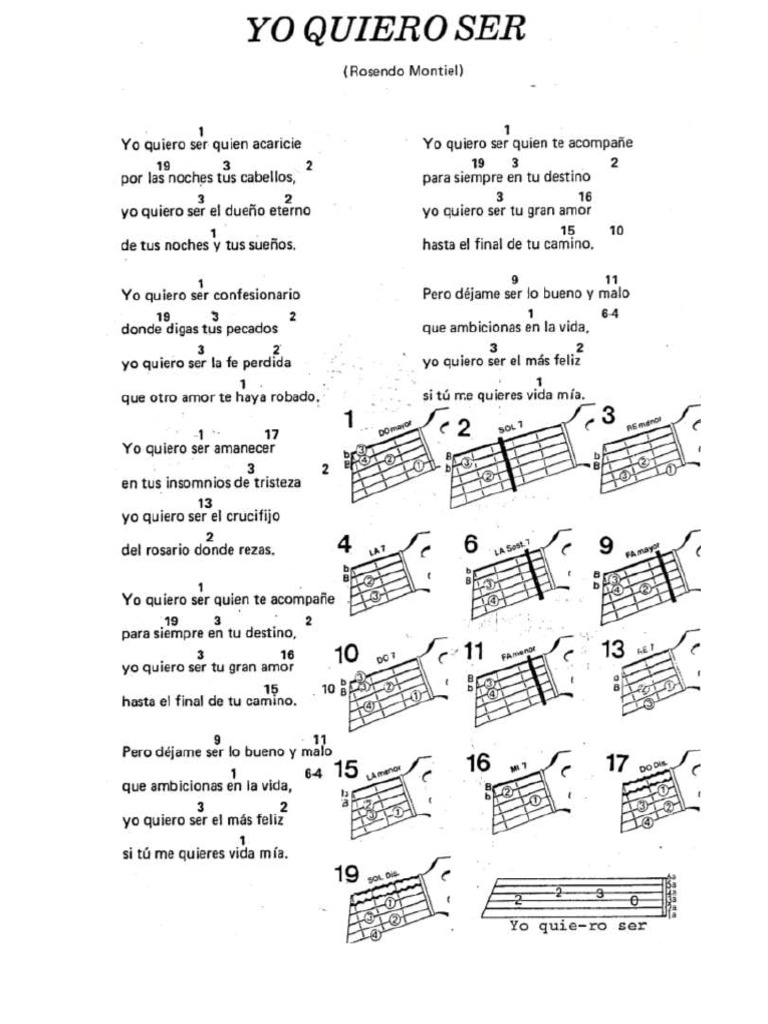 Yo Quiero Ser | PDF