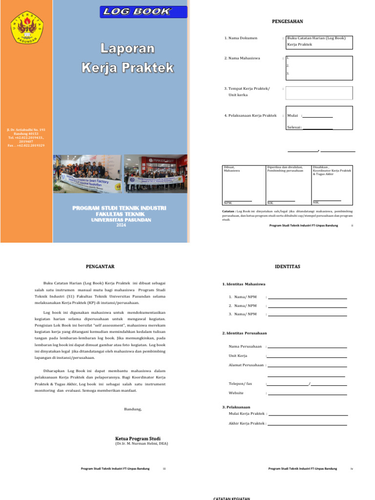 Logbook KP 2024 | PDF