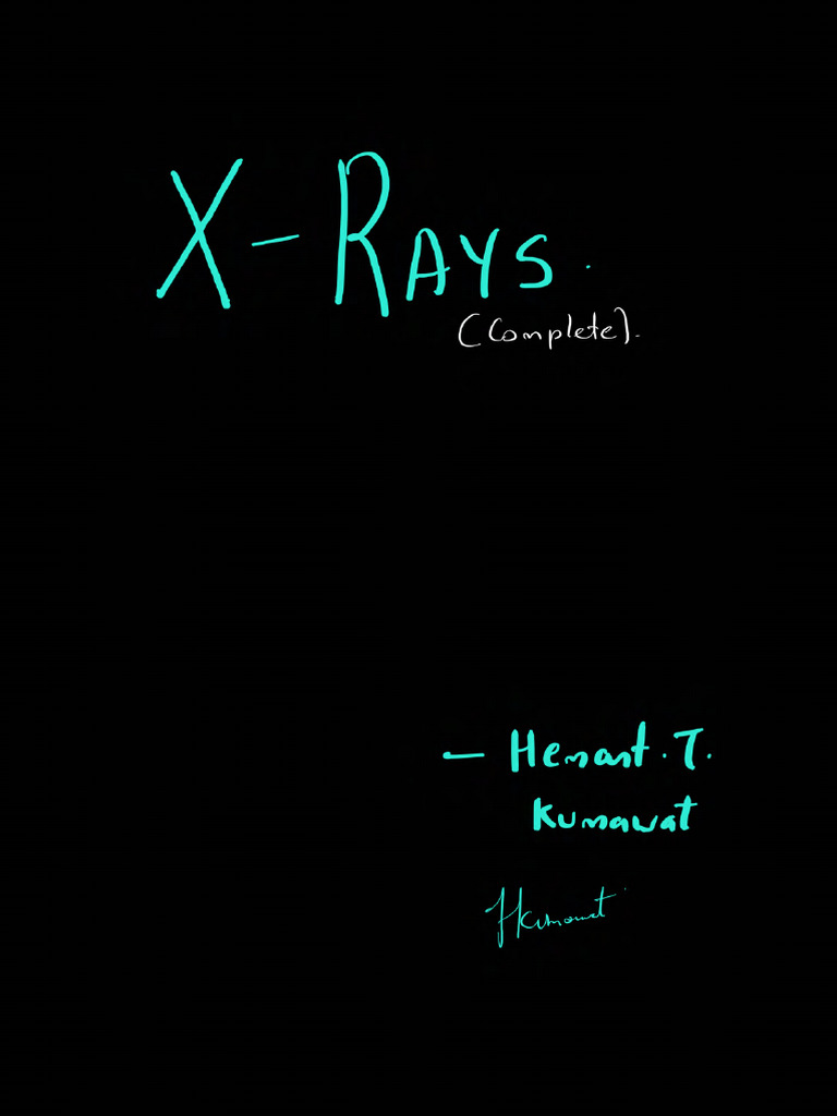 The X-RAYS | PDF