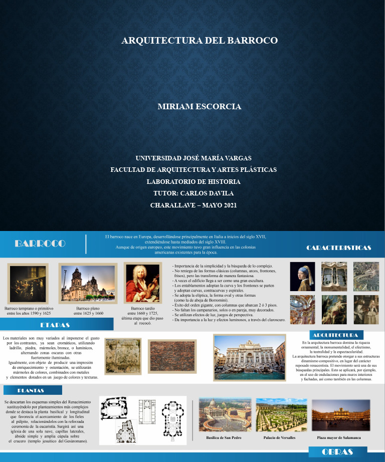 Infografia Barroco | PDF