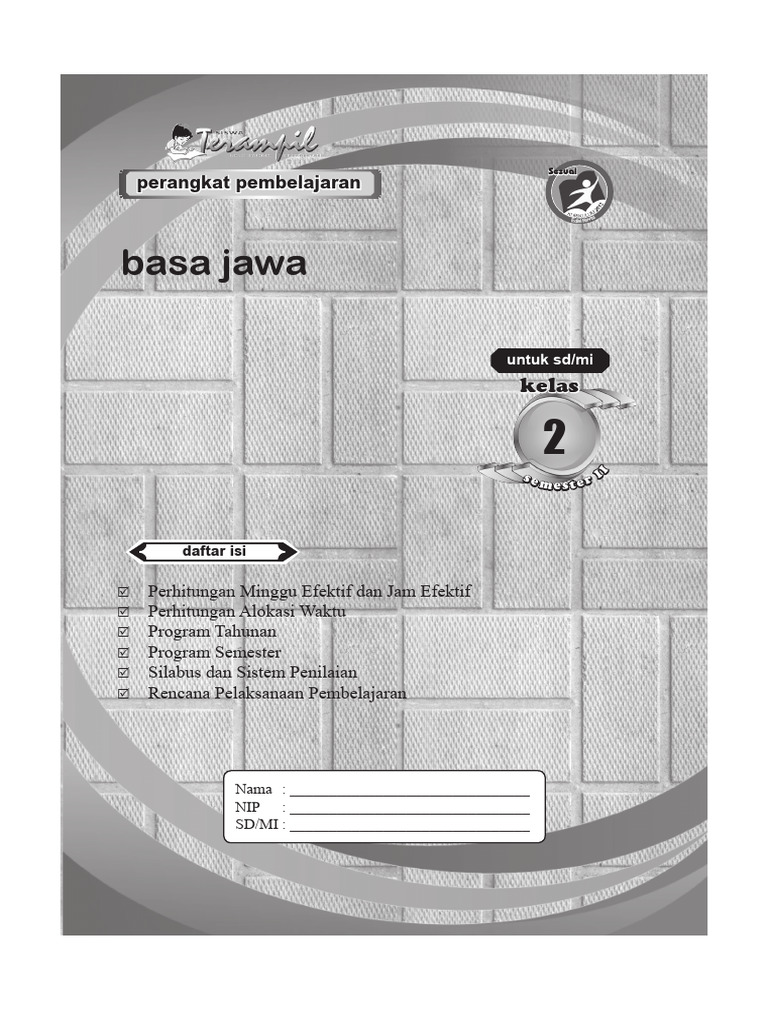 PB Basawa SD Kelas 2 Semester 2 Cet. 9 | PDF
