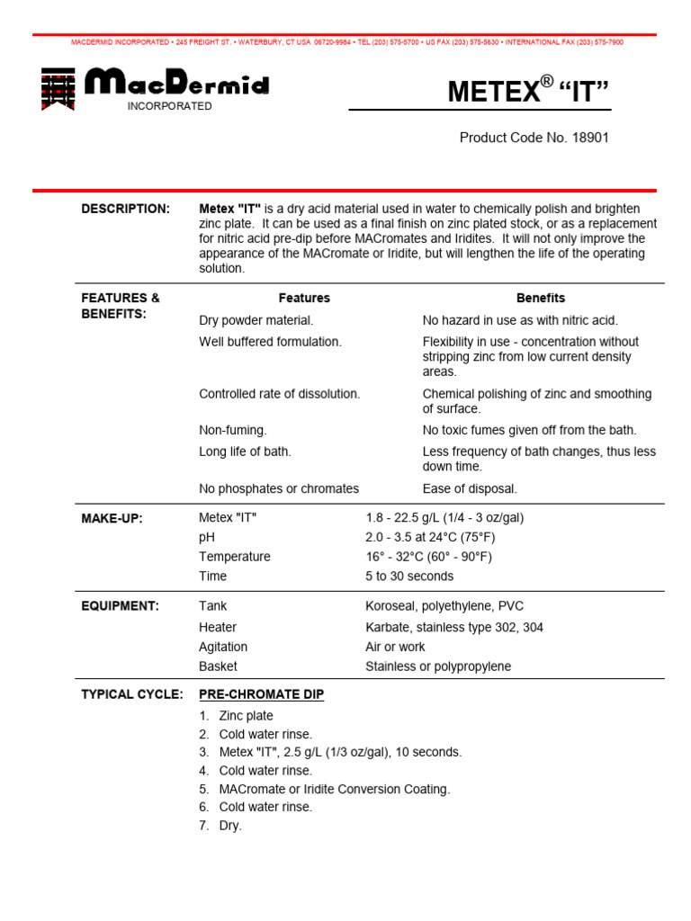 Metex IT TDS | PDF | Indemnity | Materials