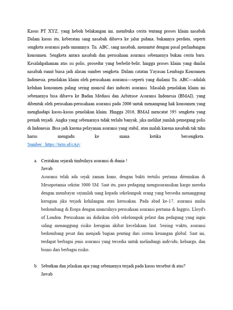 Quiz Sebelum Uas - Hukum Komersial | PDF | Pengelolaan Keuangan & Uang | Ilmu Sosial