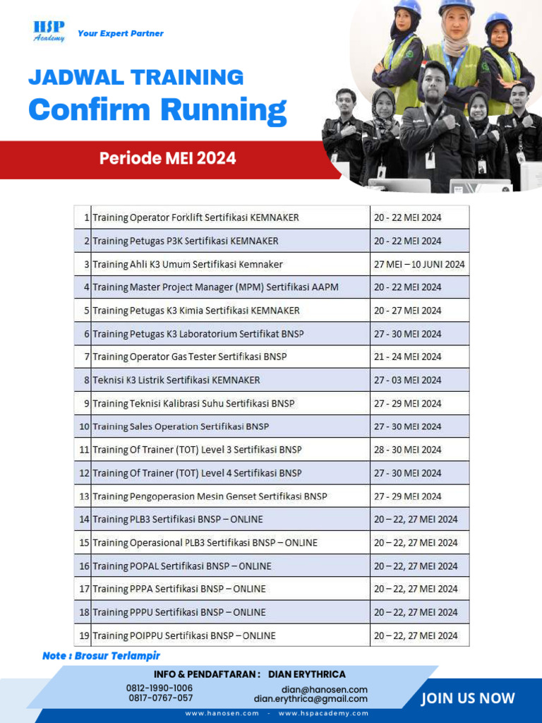 Brosur Fix Running - MEI 2024 | PDF