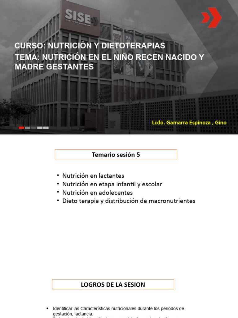 Presentacion 5 R | PDF | Nutrición | Dieta y nutrición