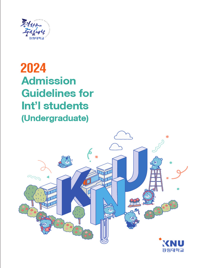 KNU admission requirement 2024_en | Download Free PDF | Employment | Language Education