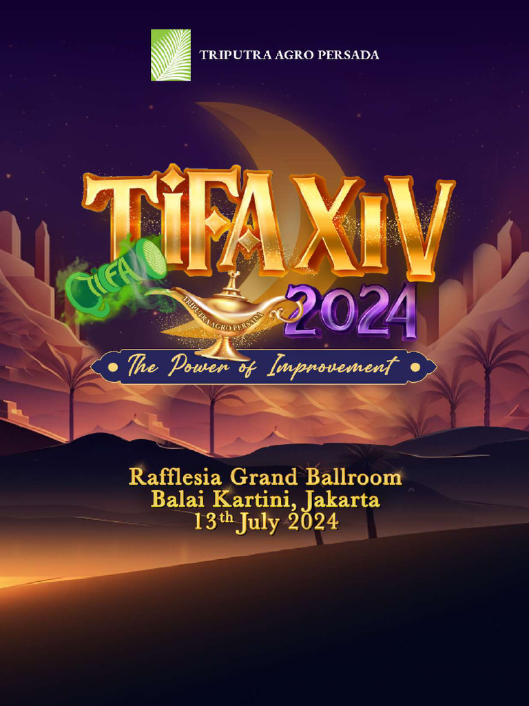 Tifa Xiv 2024 Invitation | PDF