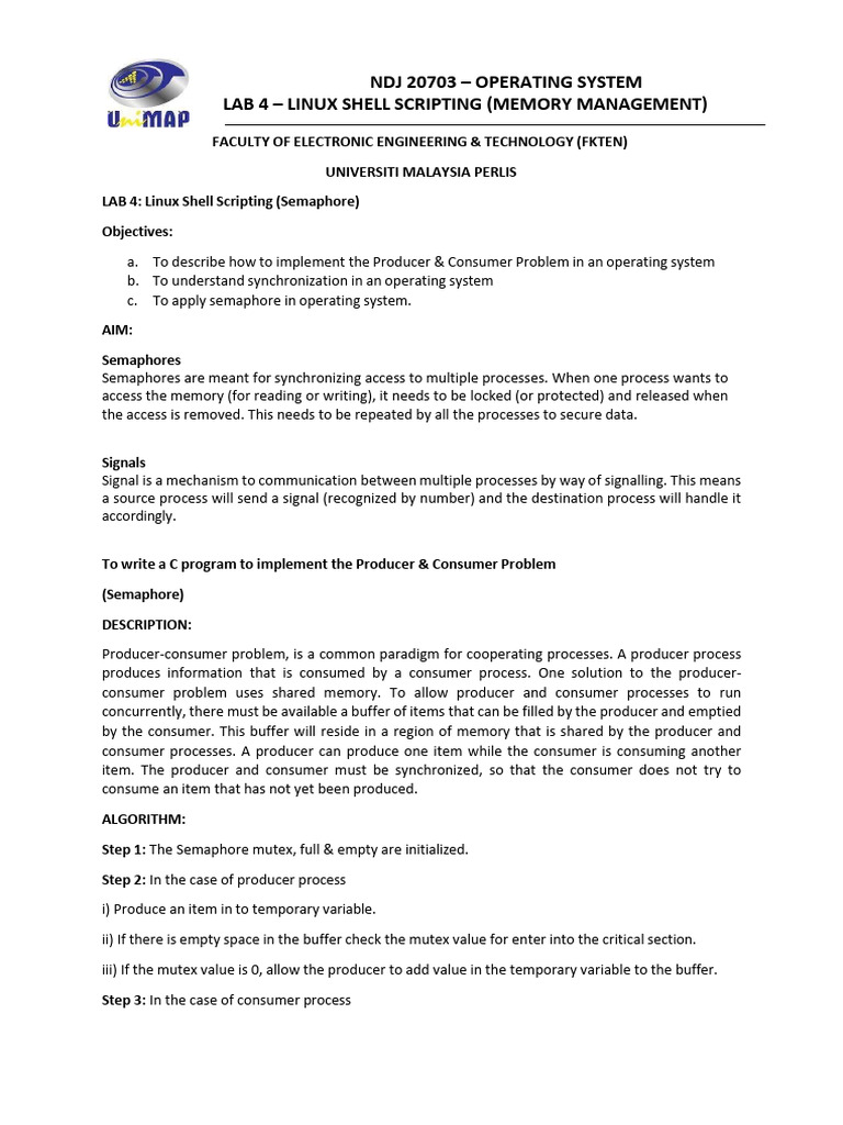 Lab 4 2024 NDJ 20703 G1 | PDF | Concurrency (Computer Science) | Computer Architecture