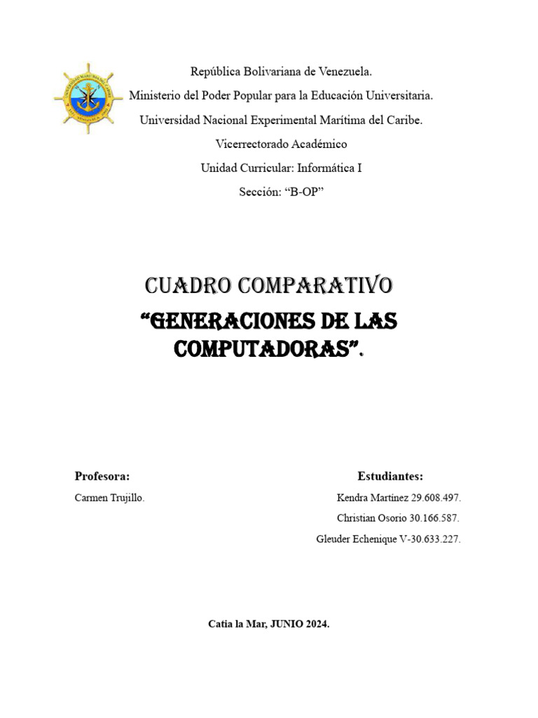 Cuadro Informatica | PDF | Informática | Inteligencia artificial