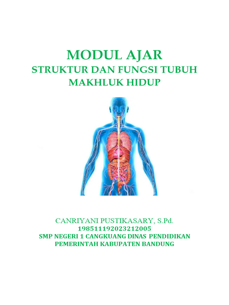MODUL AJAR 2 - STRUKTUR DAN fUNGSI TUBUH MAKHLUK HIDUP | PDF