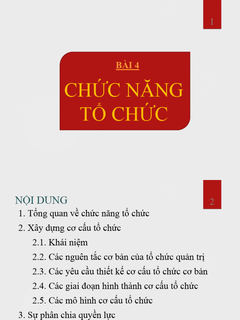 Bai 4 CH C Năng T CH C | PDF