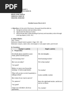 Detailed Lesson Plan Primary Colors Semis | PDF | Color | Red