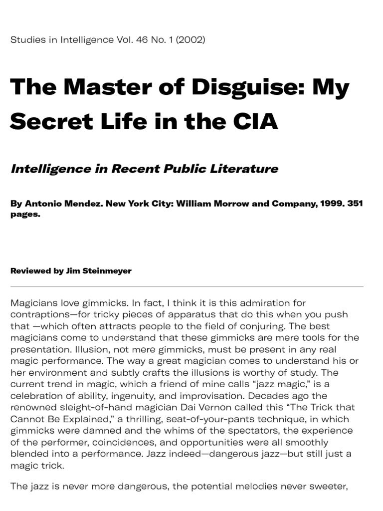 Book The-Master-of-Disguise | PDF | Magic (Illusion)