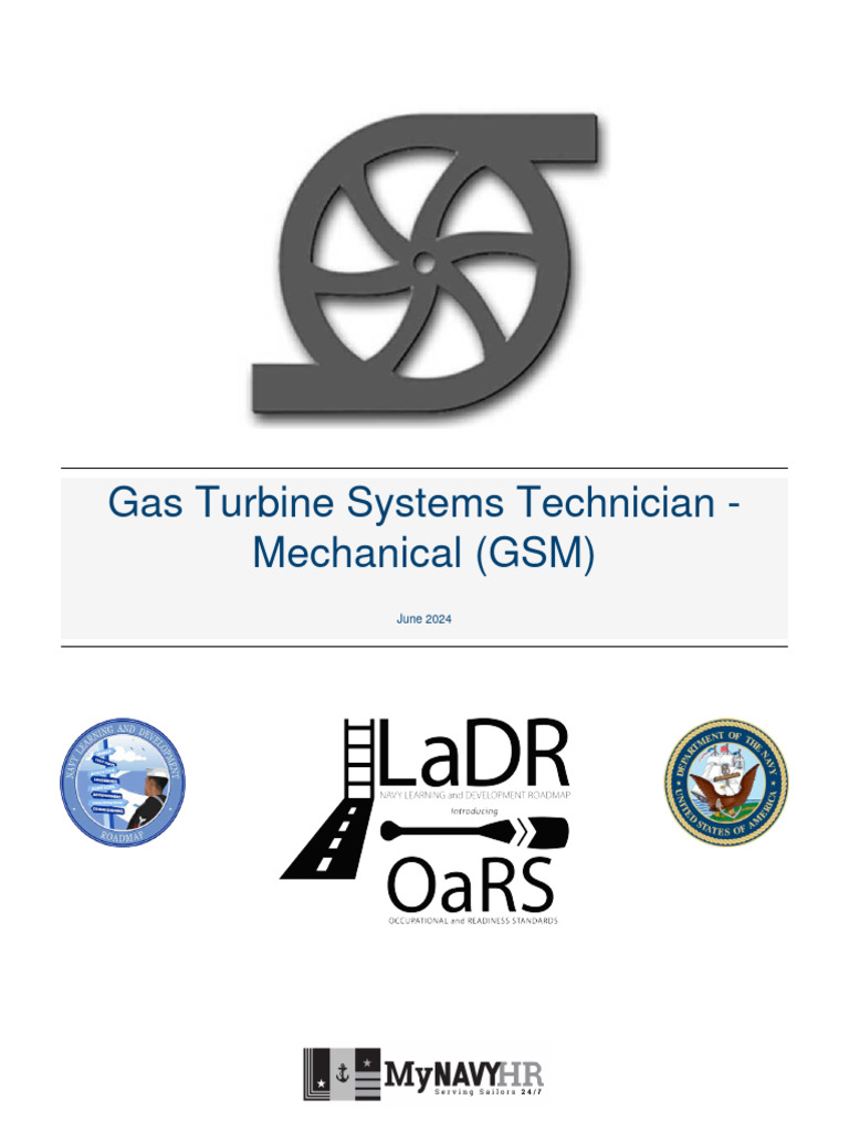Gas Turbine Systems Technician - Mechanical (GSM) : June 2024 | PDF ...
