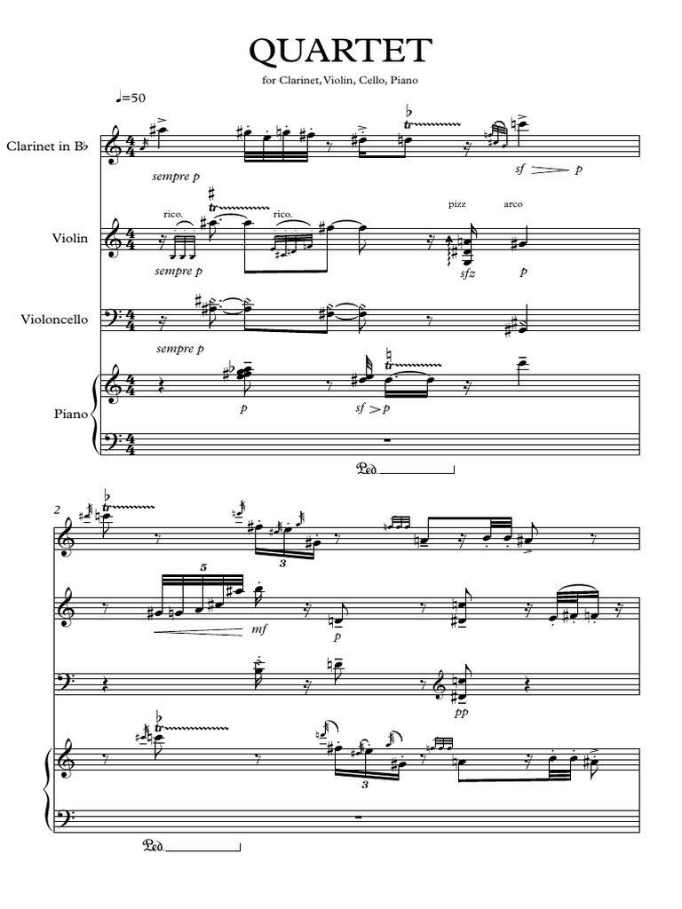 총보 quartet | PDF