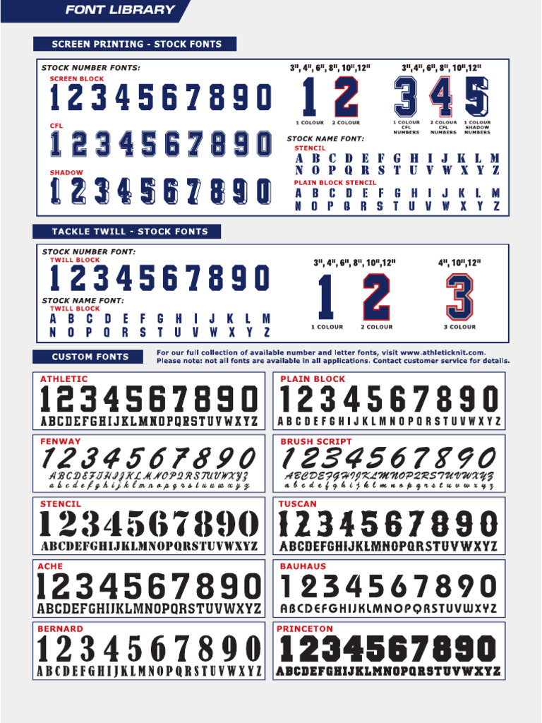 Final Ak Font List 2016 | PDF