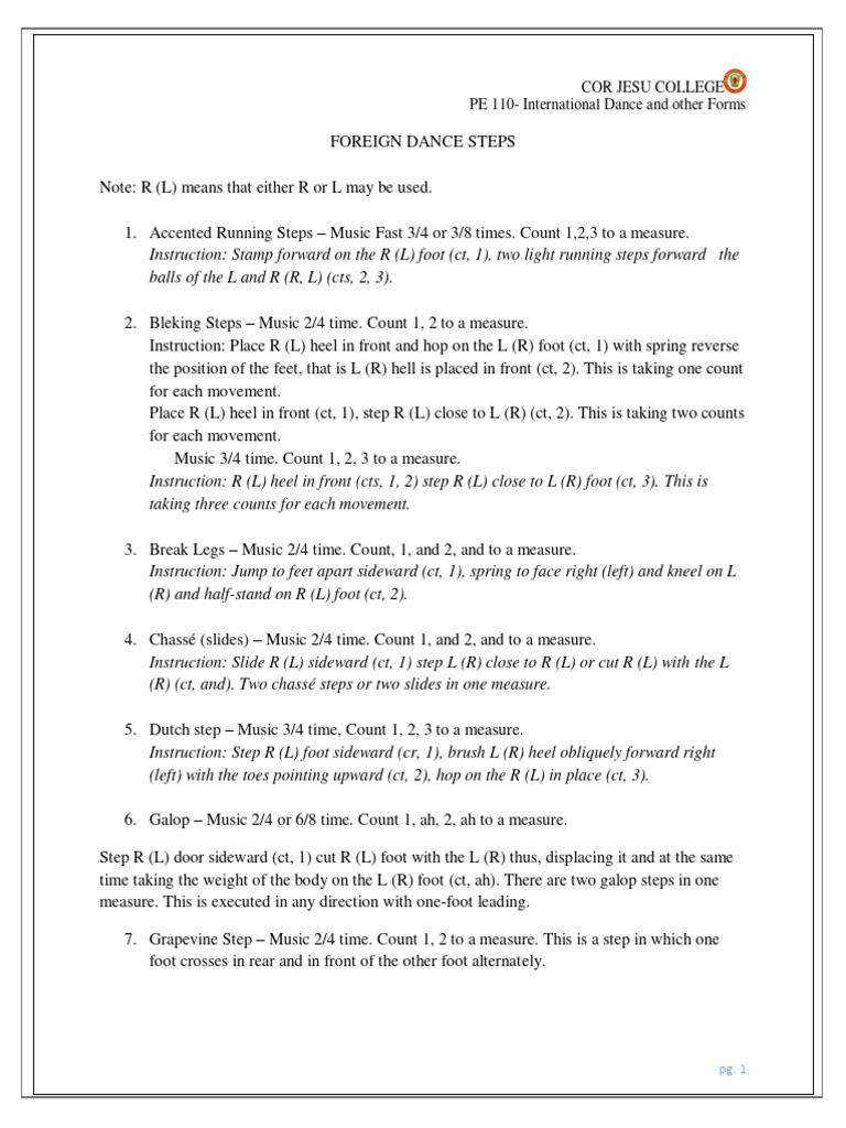 Foreign Dance Steps | PDF | Foot | Ct Scan