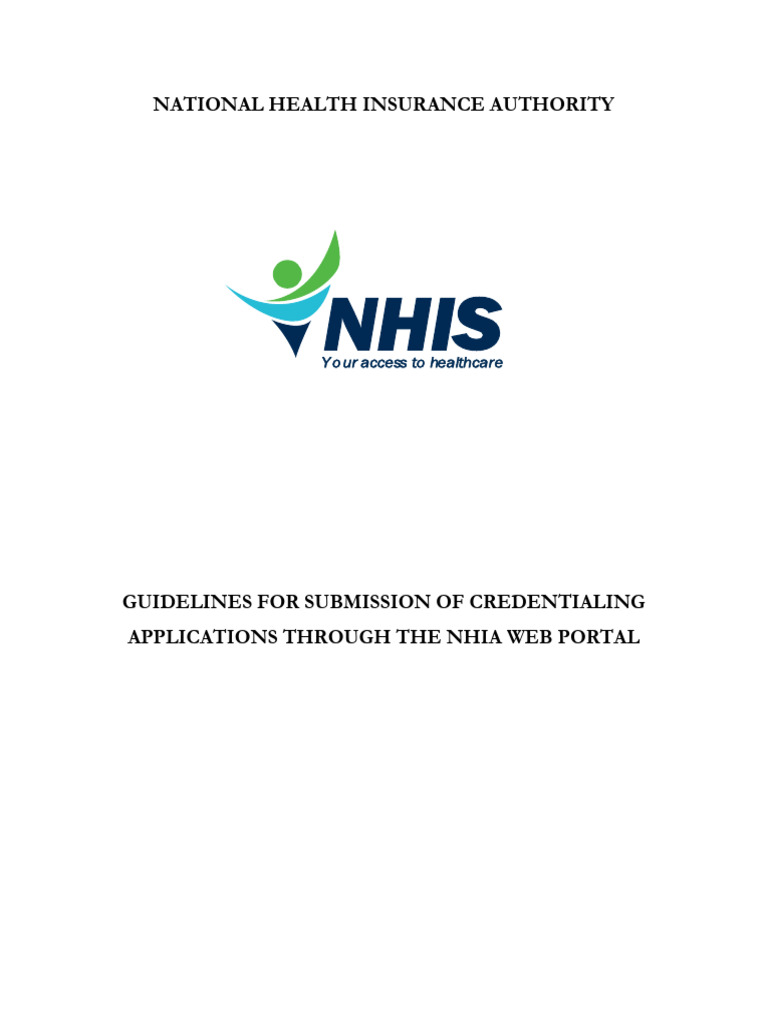 Guidelines For Credentialing Application - v1.3 | PDF | World Wide Web ...