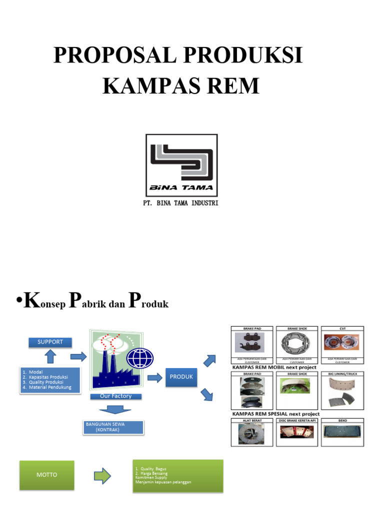 Proposal Kampas Rem-3 | PDF