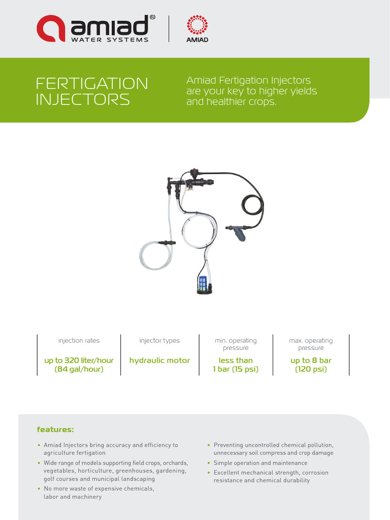 Fertigation A4 Irrig en 2019 | PDF | Valve | Irrigation