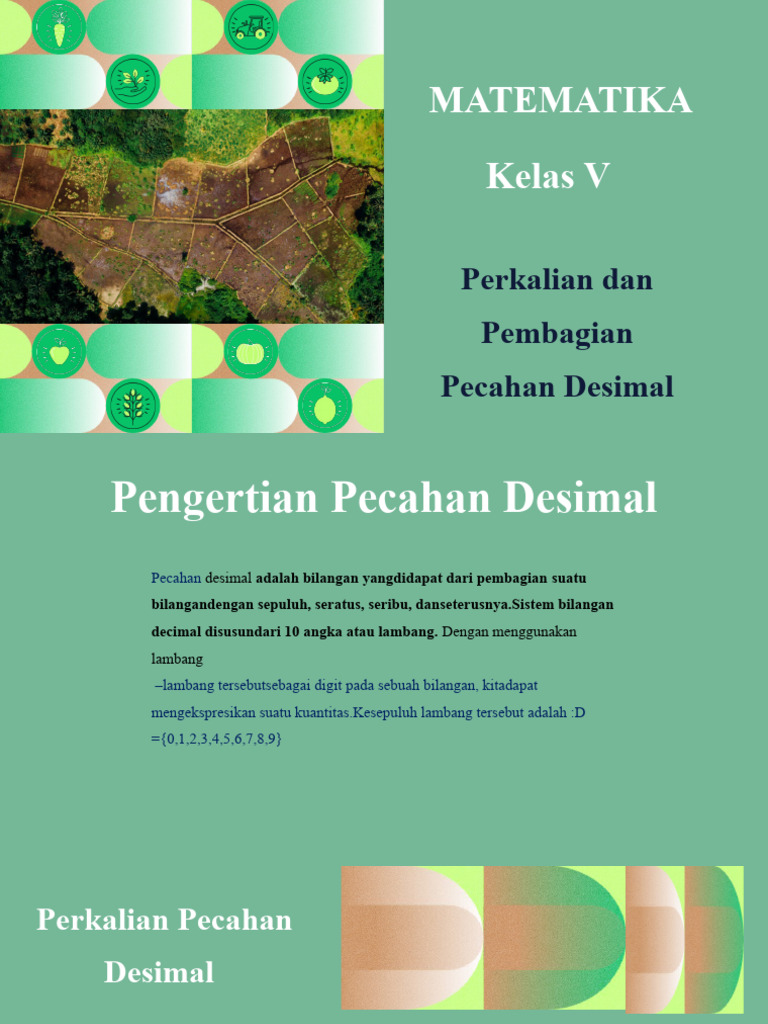 PERKALIAN Dan PECAHAN DESIMAL | PDF | Metode & Bahan Ajar