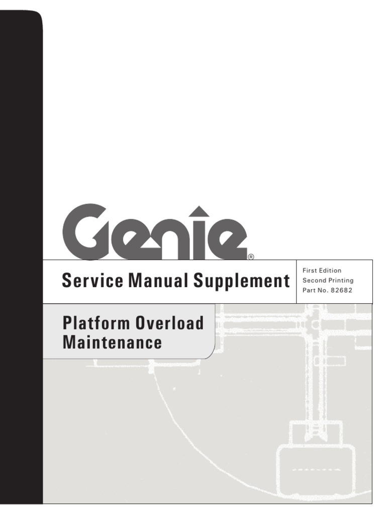 Service Manual Supplement: Platform Overload Maintenance | PDF ...