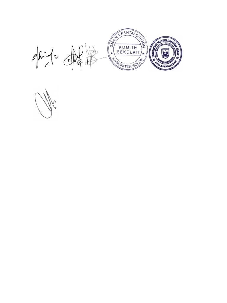 TTD Stempel Panitia Turnamen | PDF