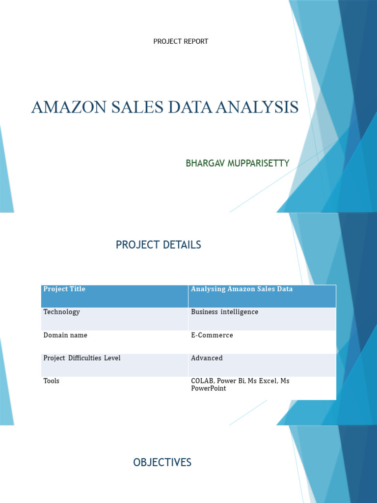 Amazon Sales Report | PDF | Data Analysis | Data