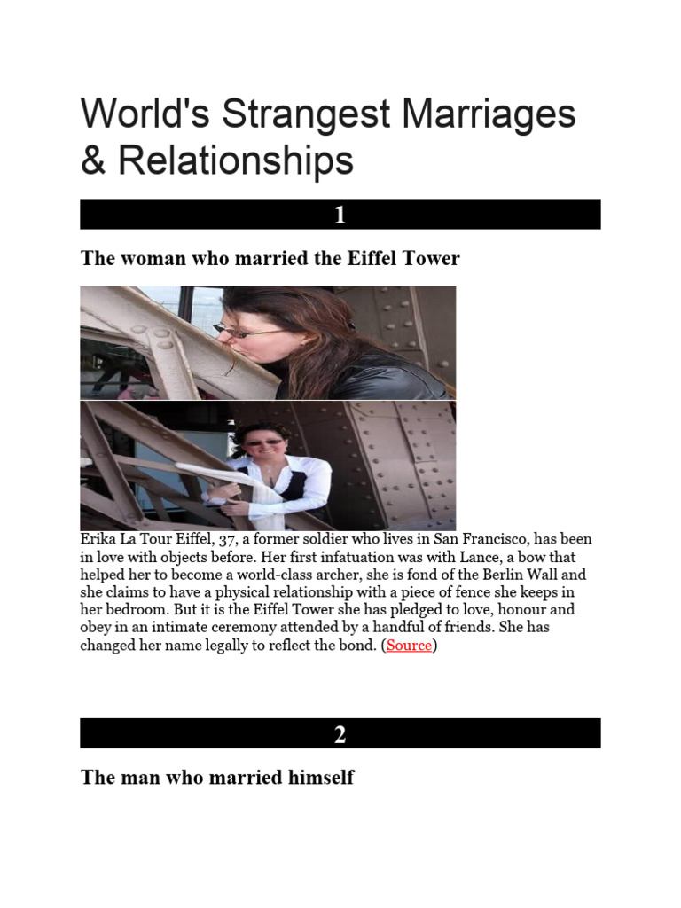 Strange Marriages (Inter) | PDF