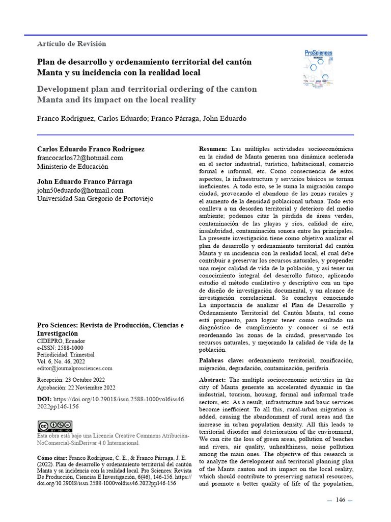Plan+de+Desarrollo+y+Ordenamiento+Territorial+Del+Cantón+Manta+y+Su ...