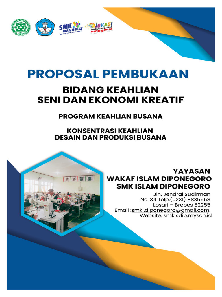 Cover Proposal Busana | PDF