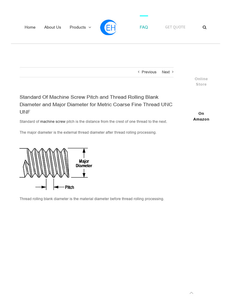 Thread Rolling Blank Diameter | Download Free PDF | Machining | Cutting ...