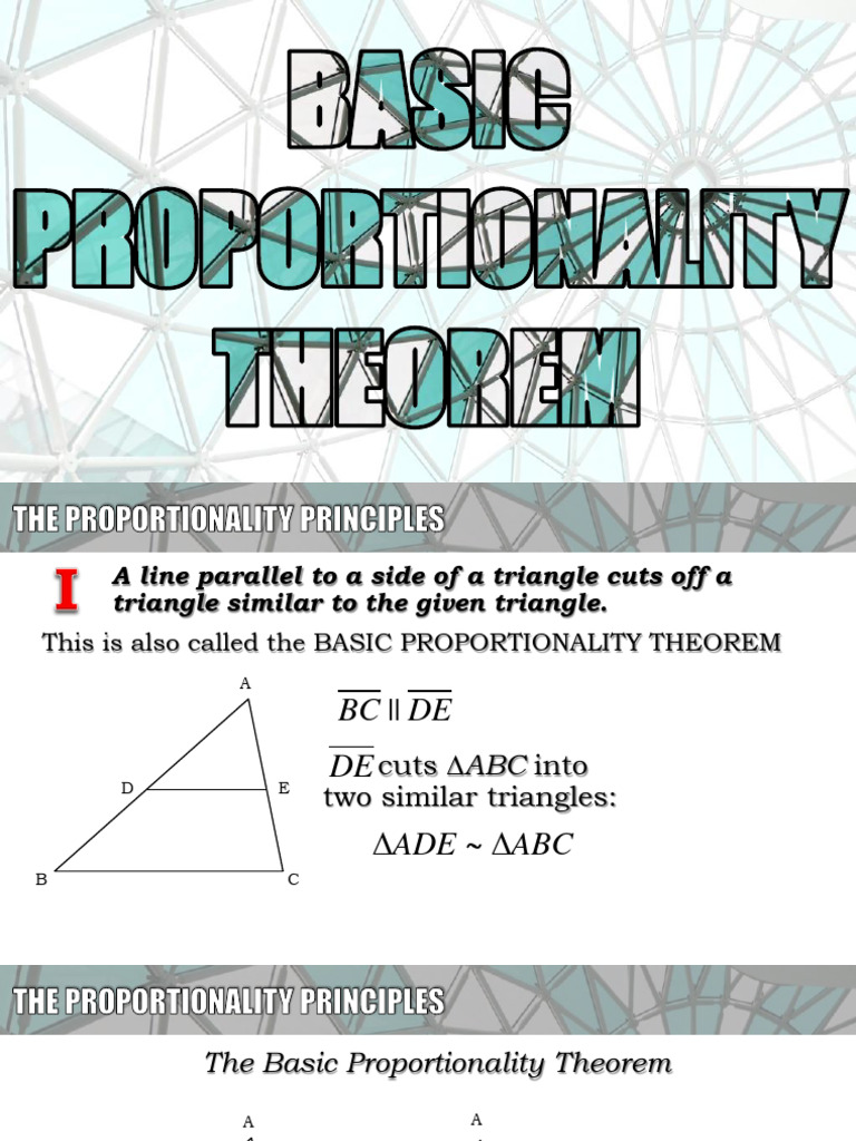 MATH9 6.4b - Proportionality & Pythagorean Theorem | PDF | Euclidean Geometry | Euclidean Plane ...