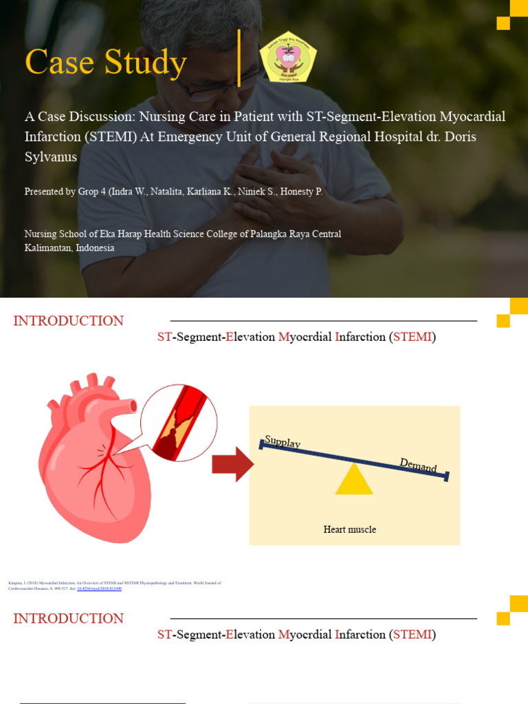 (4th Group) Nursing Care in STEMI Case | PDF | Myocardial Infarction ...