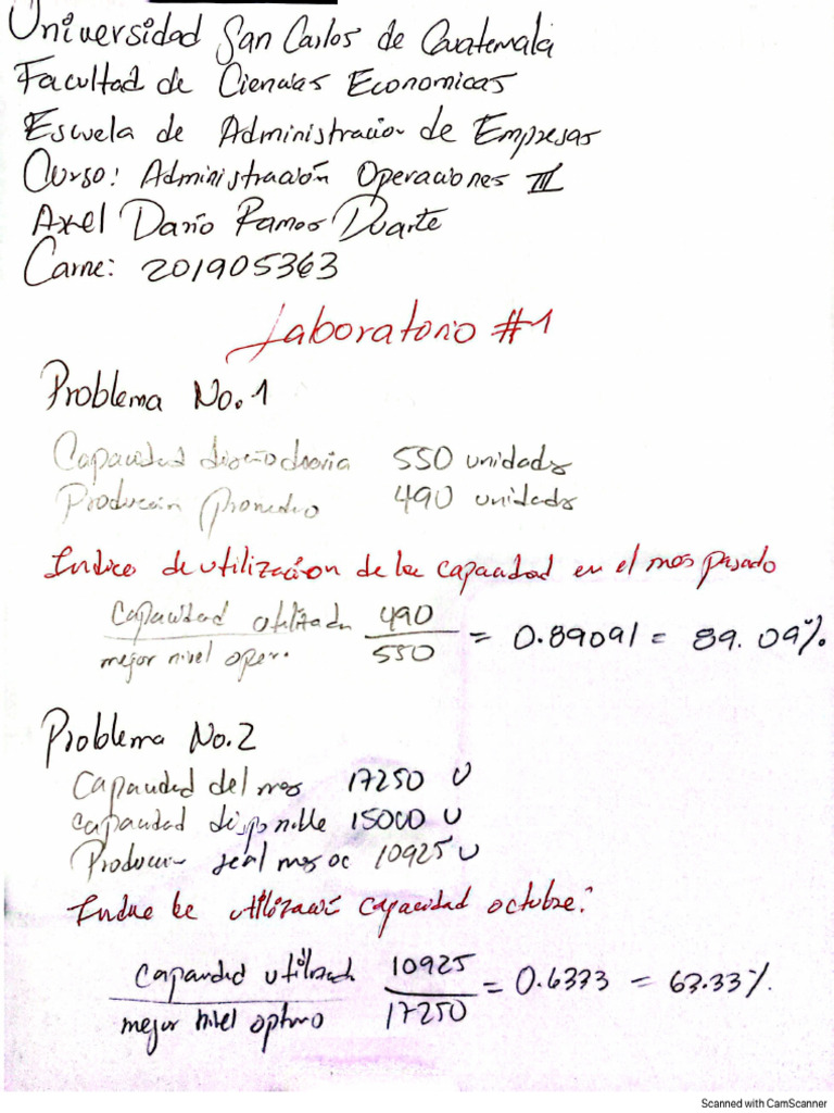 Laboratorio1 201905363 Axelramos | PDF
