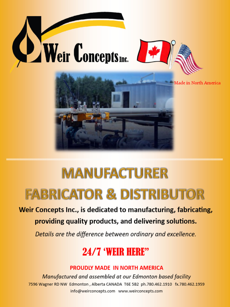 Weir Concepts Digital Brochure | PDF | Actuator | Equipment