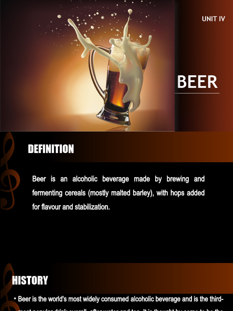 Beer | PDF | Beer | Brewing