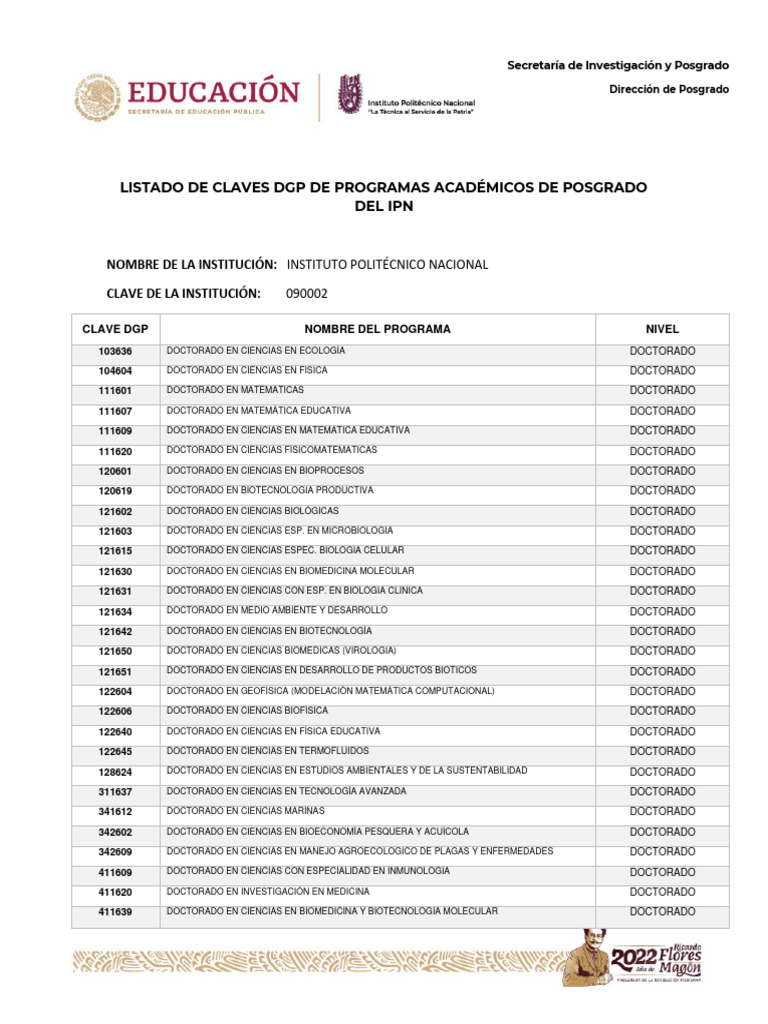 Claves DGP | PDF | Ingeniería | Informática