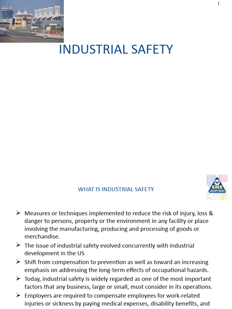 Industrial Safety | PDF | Occupational Safety And Health | Occupational ...