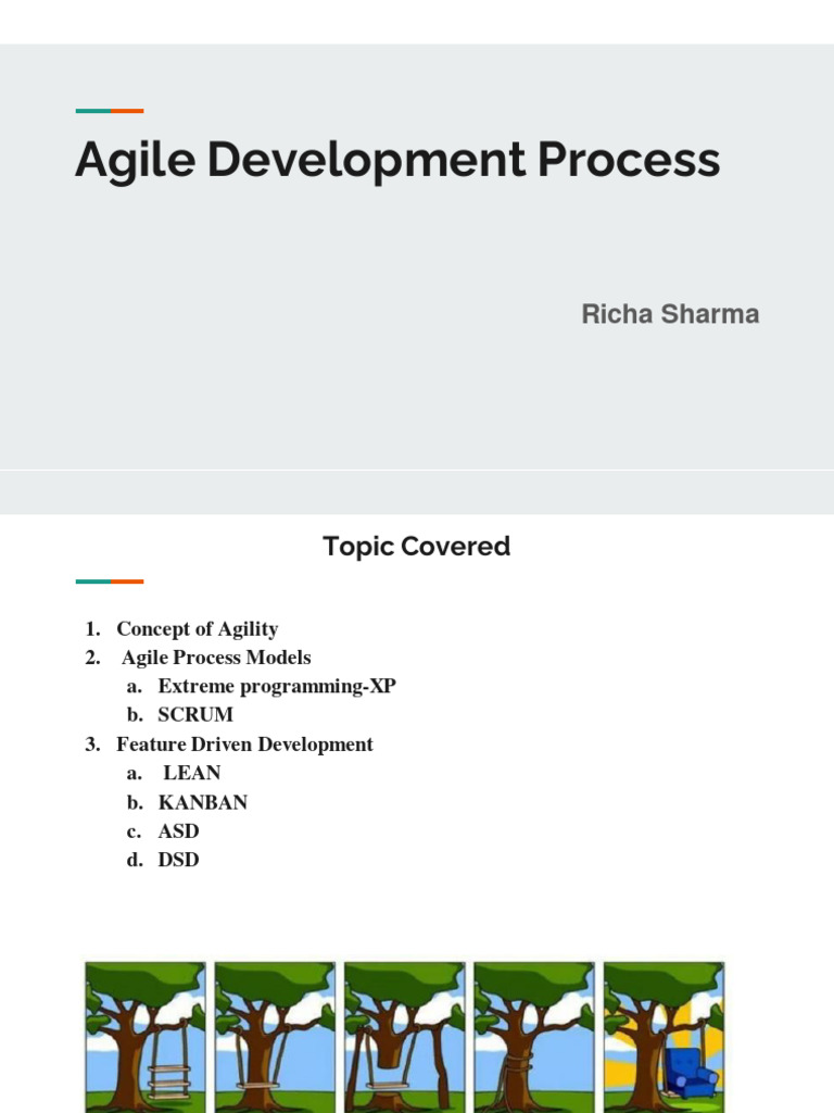 Agile Development Process | PDF | Scrum (Software Development) | Agile ...
