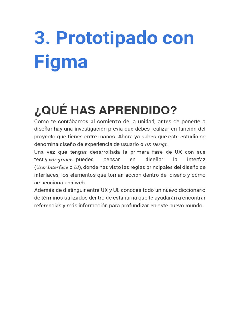 Prototipado Con Figma | PDF | Interfaz de usuario | Interfaces gráficas de usuario