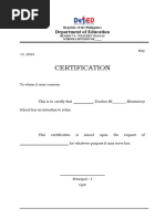 Certificate of Attestation Editable Form | PDF