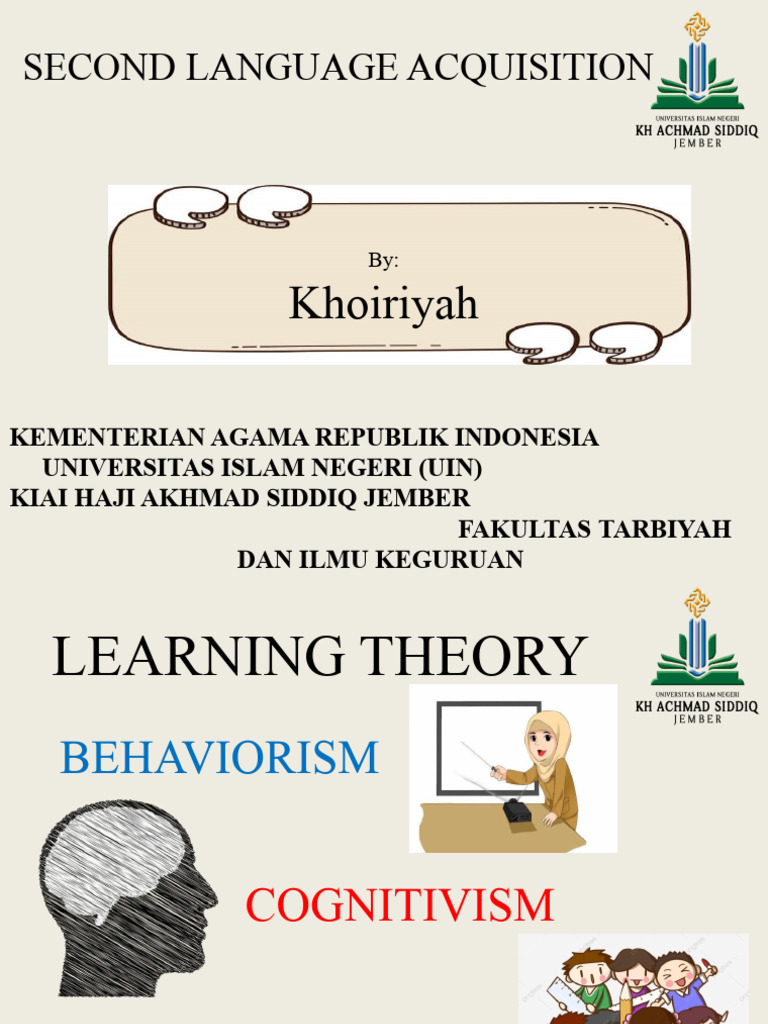 Meeting 2-Learning Theory | PDF | Constructivism (Philosophy Of Education) | Learning