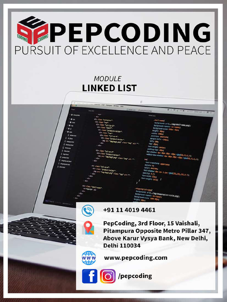 LinkedList Pepcoding Important Questions | PDF