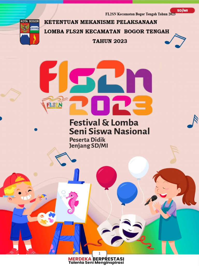 Ketentuan Mekanisme Pelaksanaan Fl2sn 2023 | PDF